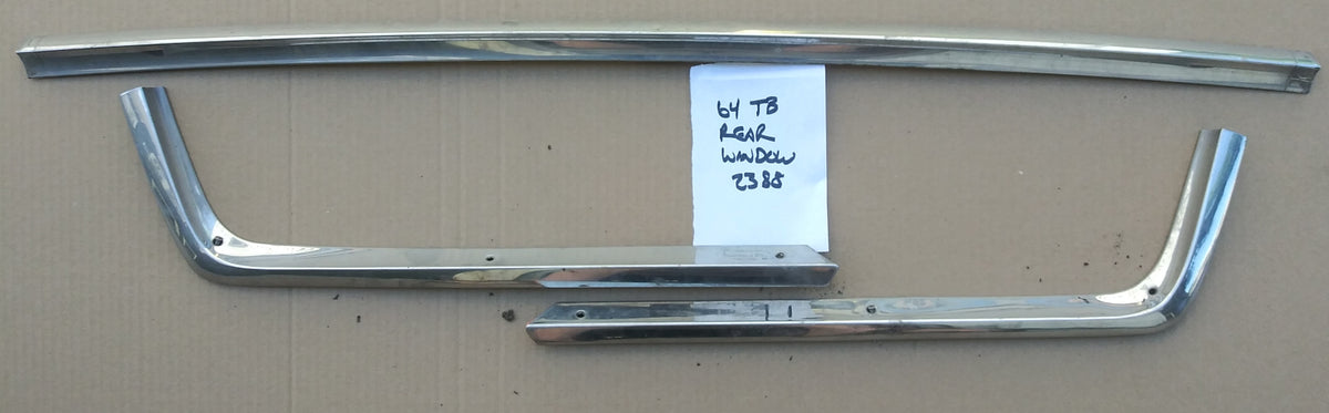 1964 Ford Thunderbird rear window trim – Berry Island Auto Parts LLC