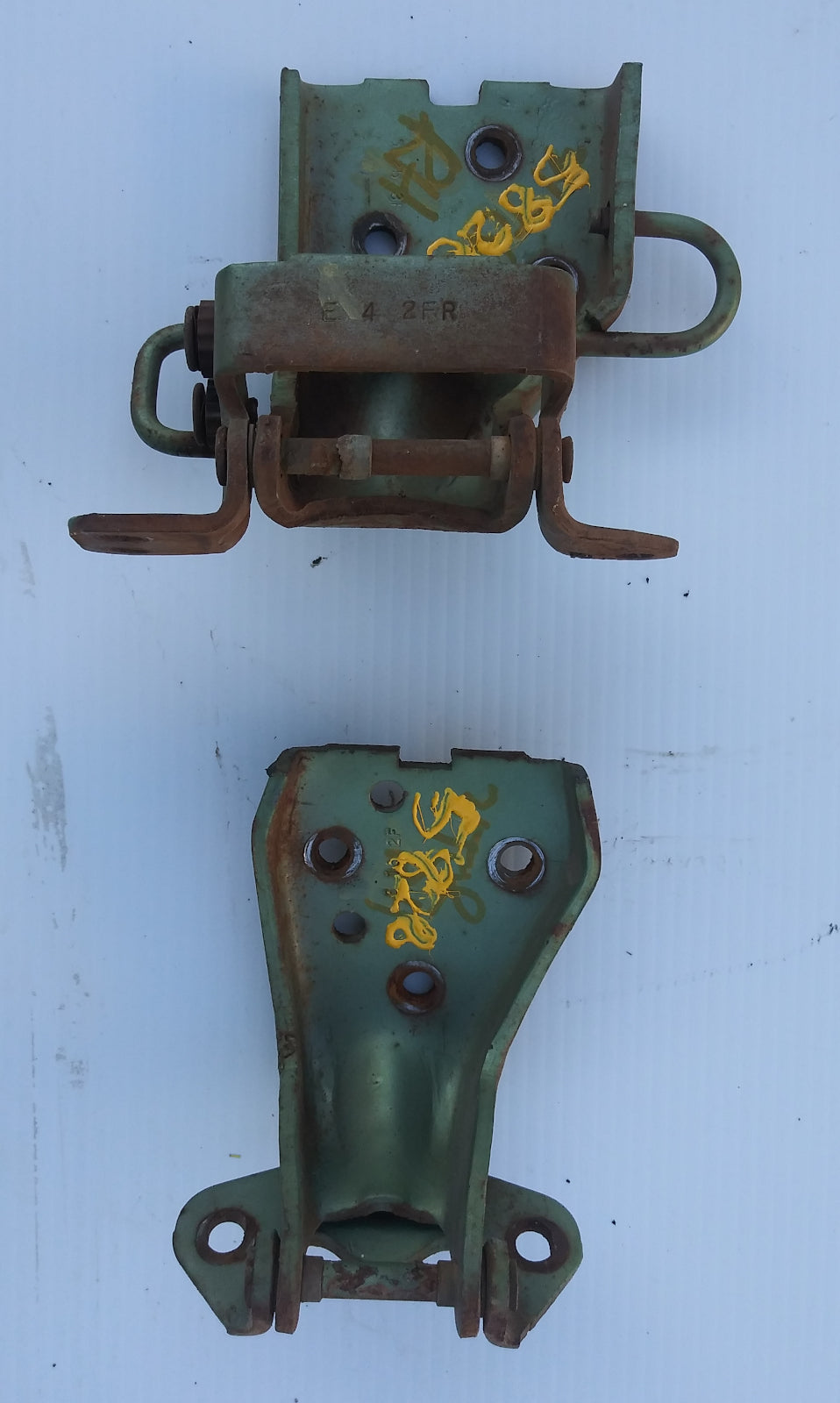 1971 Ford Torino 2DHT door hinges passenger door – Berry Island Auto ...